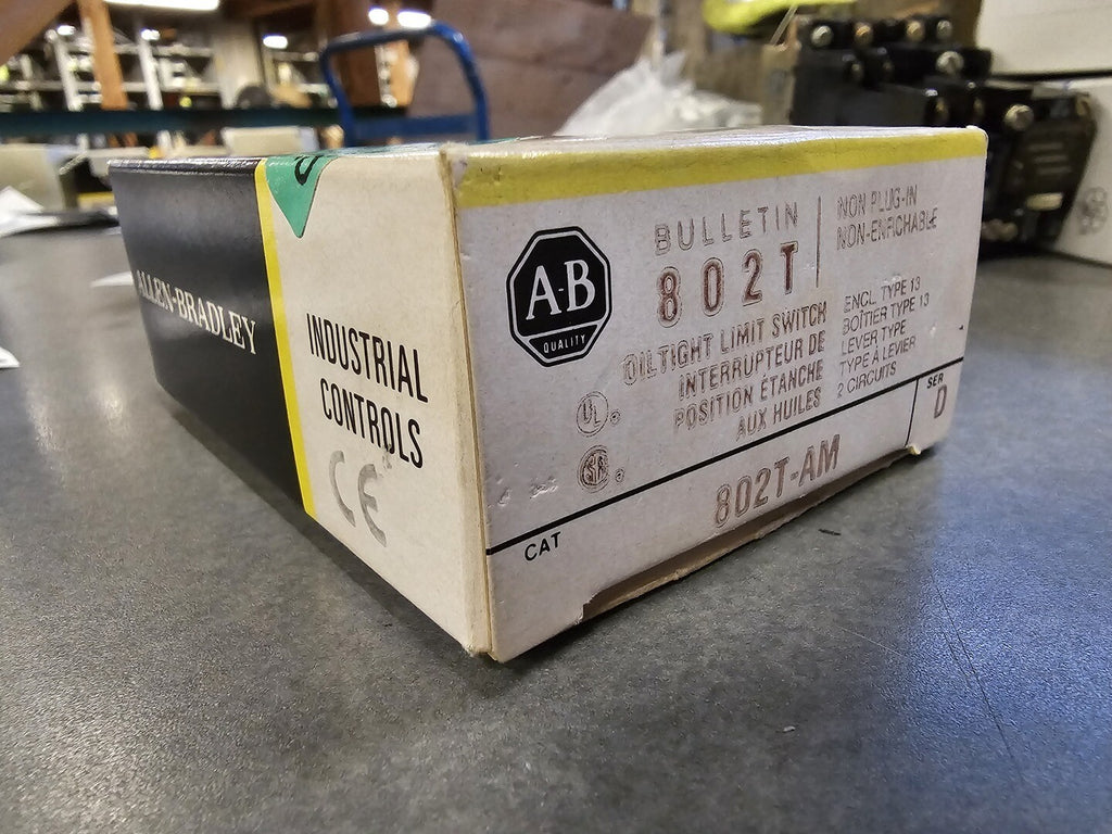 ALLEN-BRADLEY Oiltight Limit Switch 802T-AM