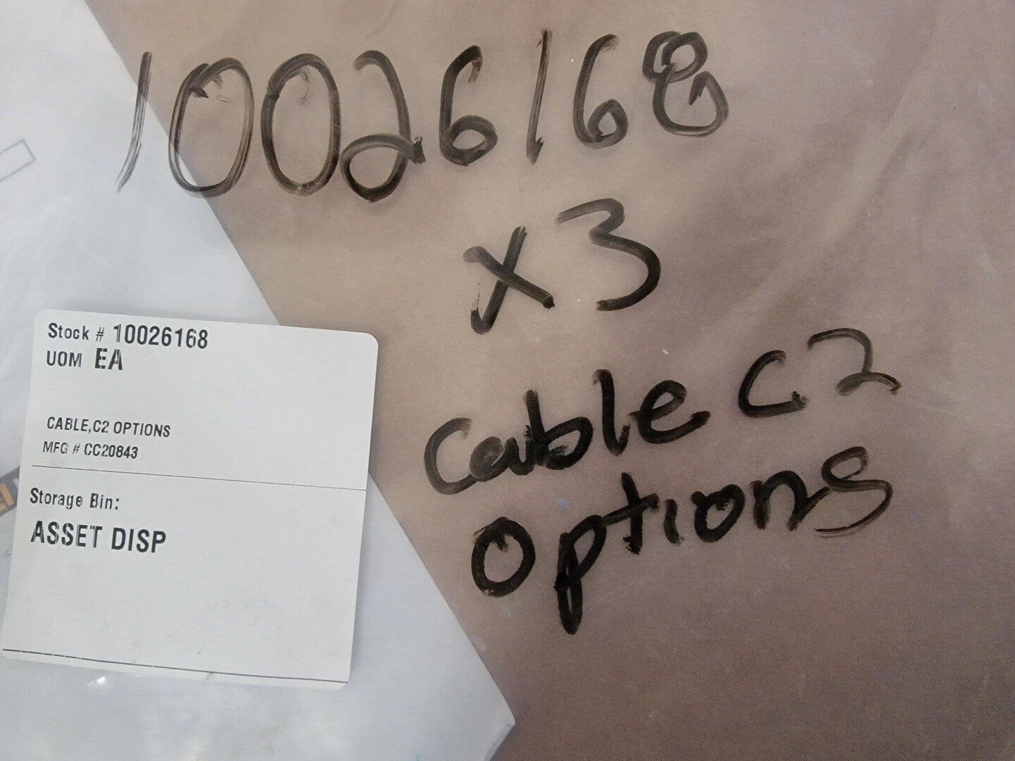 WENCO Cable C2 Options CC20843