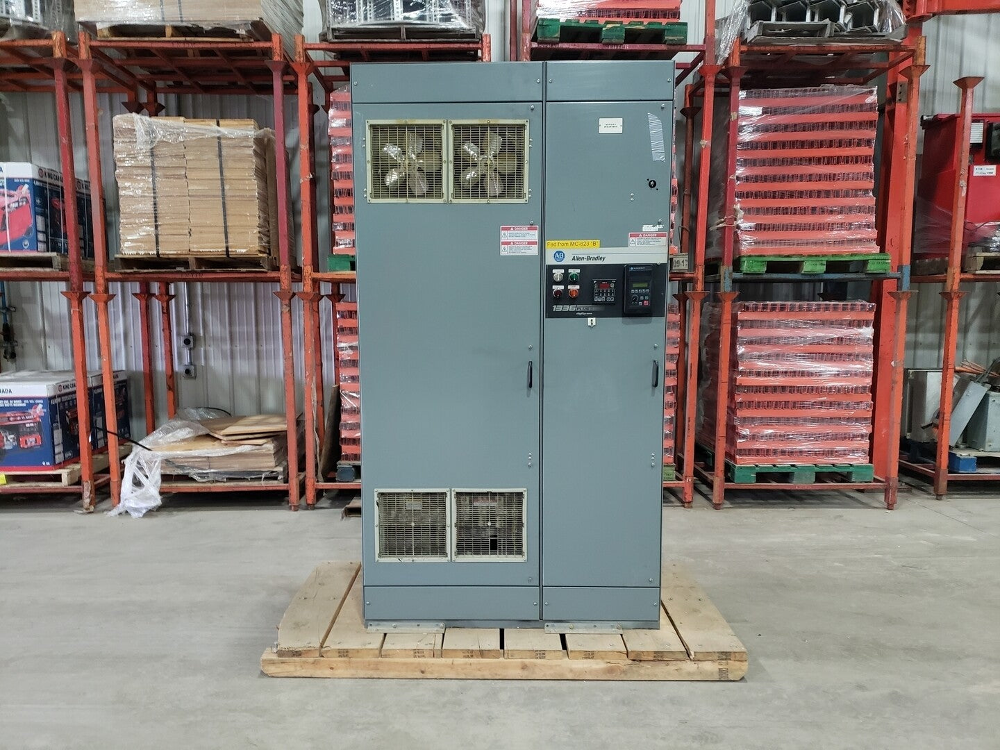 ALLEN-BRADLEY 600 hp, 575 Volts, 3-Phase 1336 Plus Adjustable VFD 1336F ...