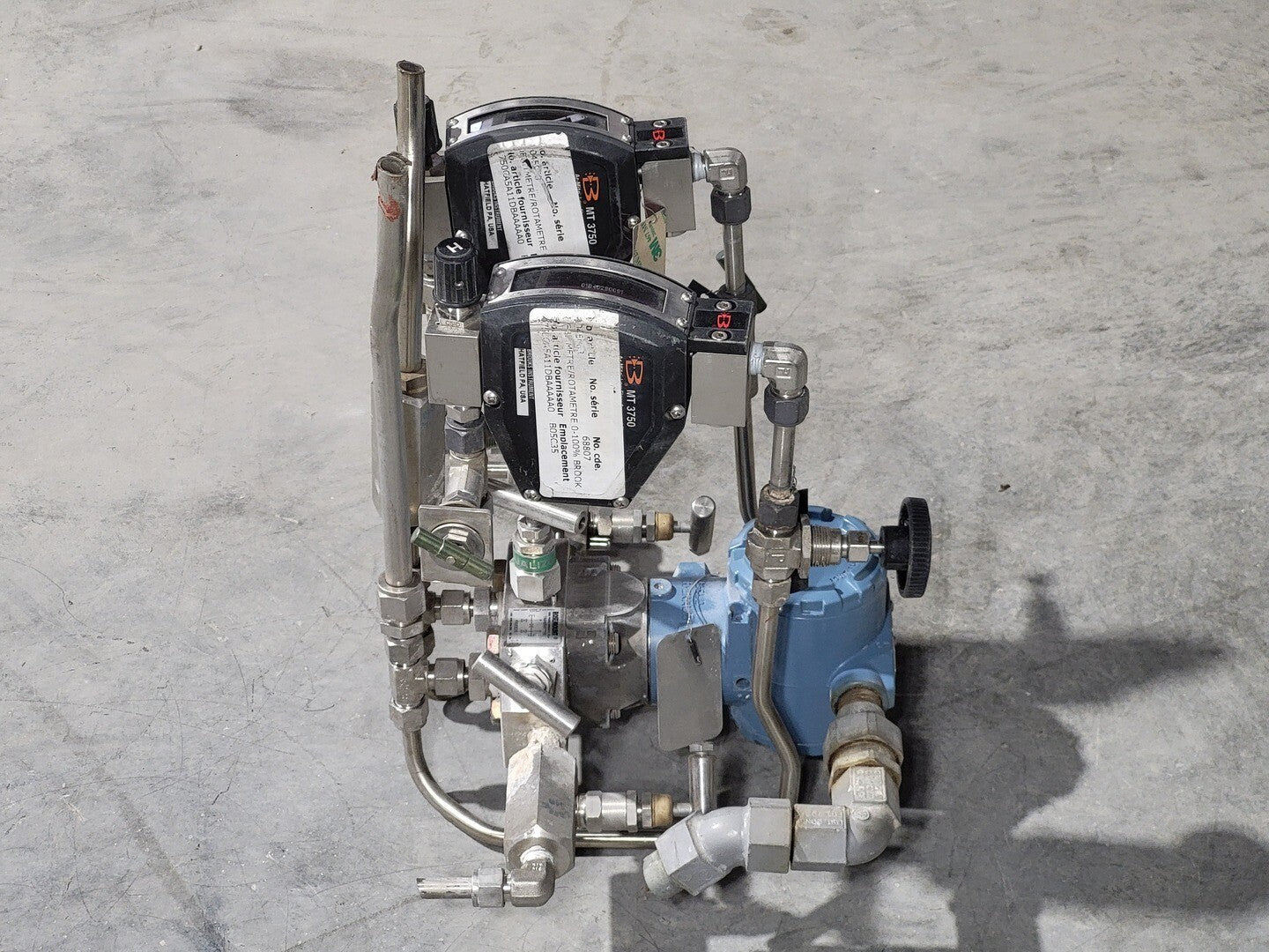 ROSEMOUNT Flow Meter Assembly w/ Transmitter 3051