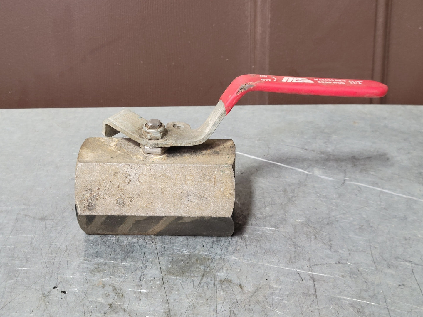 MAS 1-1/2" 2000 WOG Ball Valve CSSDR-1
