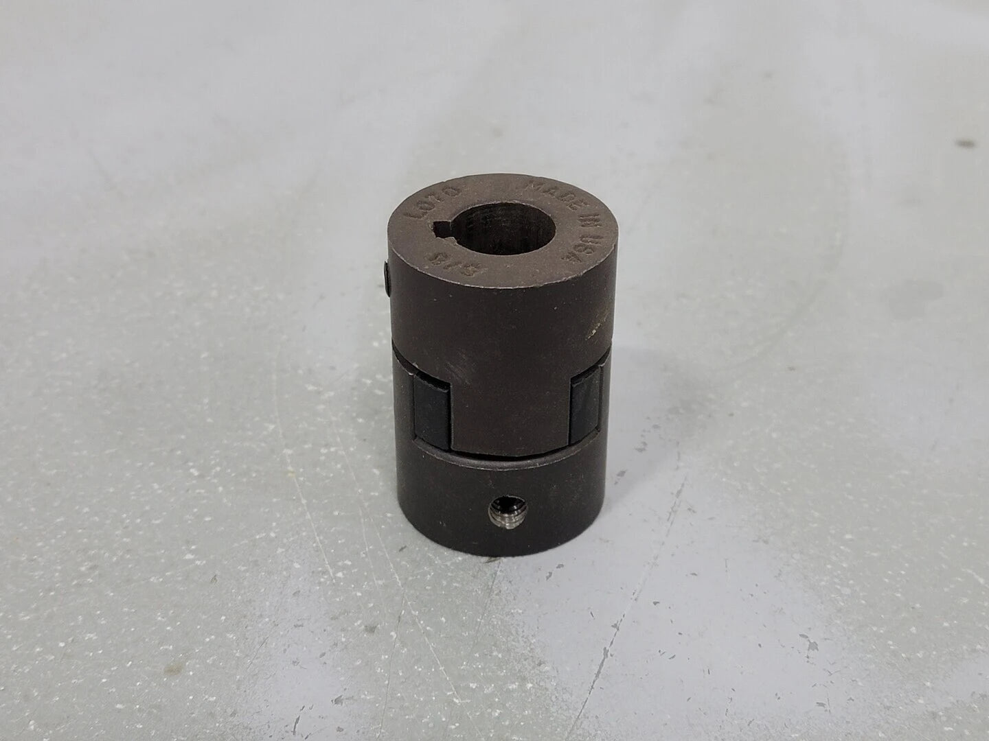 5/8" 3 Piece L-Jaw Coupling Coupler Set L070 & Rubber Spider