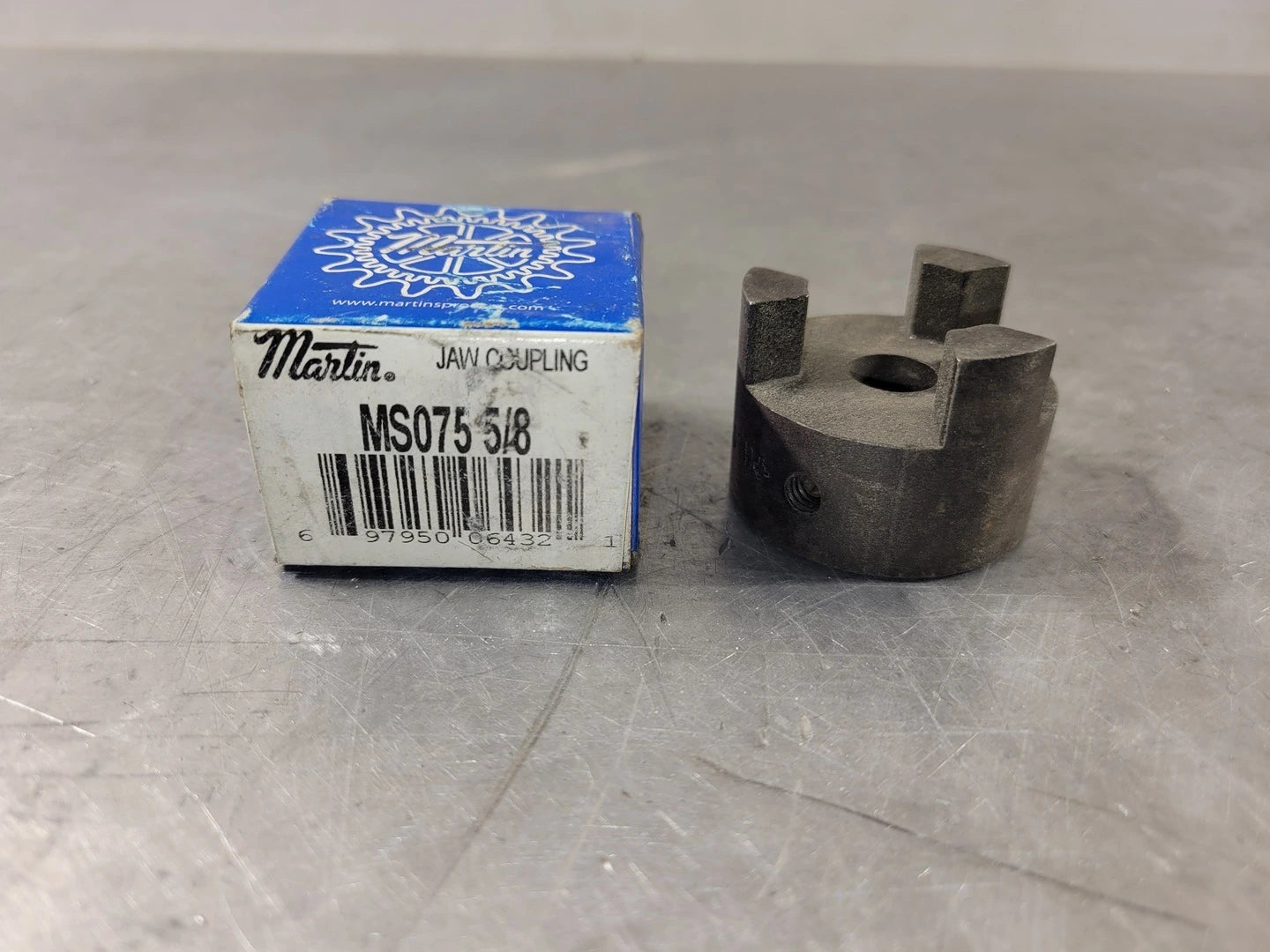 MARTIN ENGINEERING 5/8" Jaw Coupling Half MS075