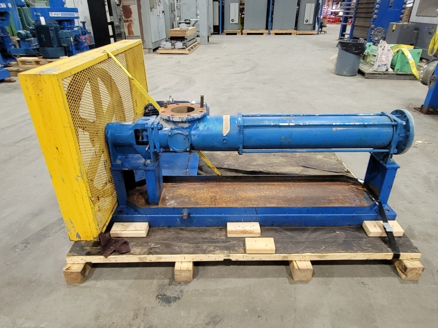 ALLWEILER AG Eccentric Screw Pump Assembly AE2E750 w/ 3-Phase, 10HP, AC ...