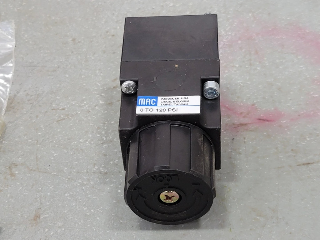 MAC Pneumatic Valve Pressure Regulator PR02A-A0AA