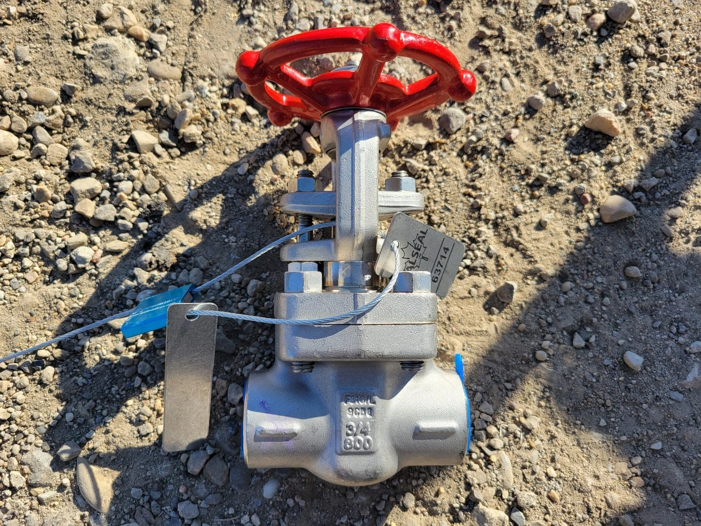 LADISH VALVE 3/4" Class 800 Gate Valve B16.34