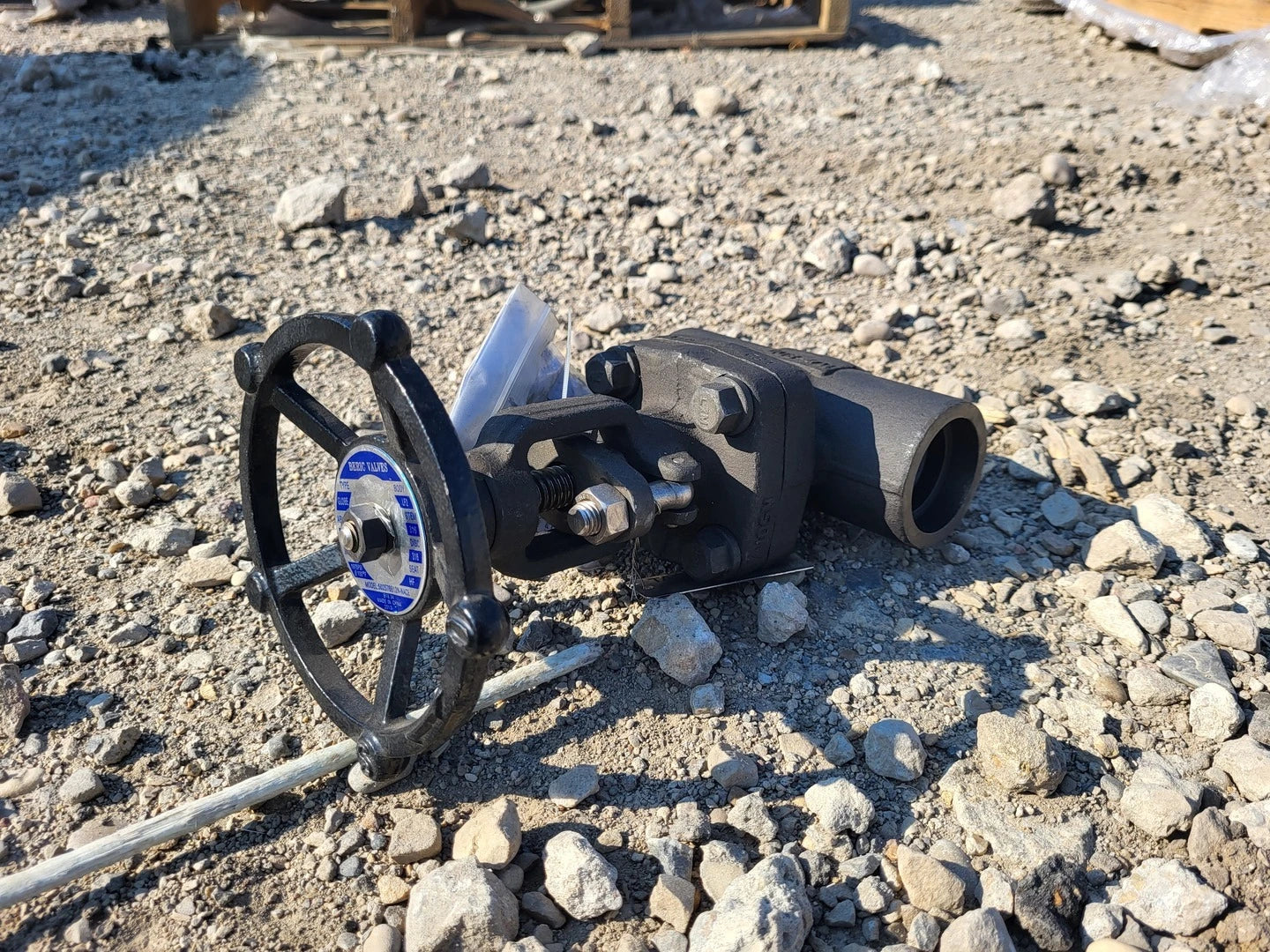 BERIC VALVES 1 1/2" Class 800 Globe Valve B16.34