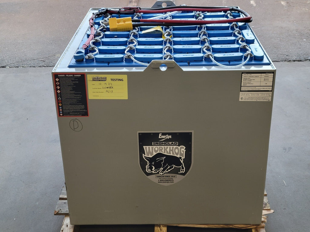 ENERSYS 80 Volt, 31.3 Amp, 625 AH Forklift Battery E125-11 Workhog