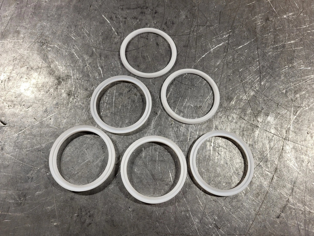 FLOWSERVE Packing Set Std Vee 2.5 STEM Plastic PTFE Virgin Indefinite ...