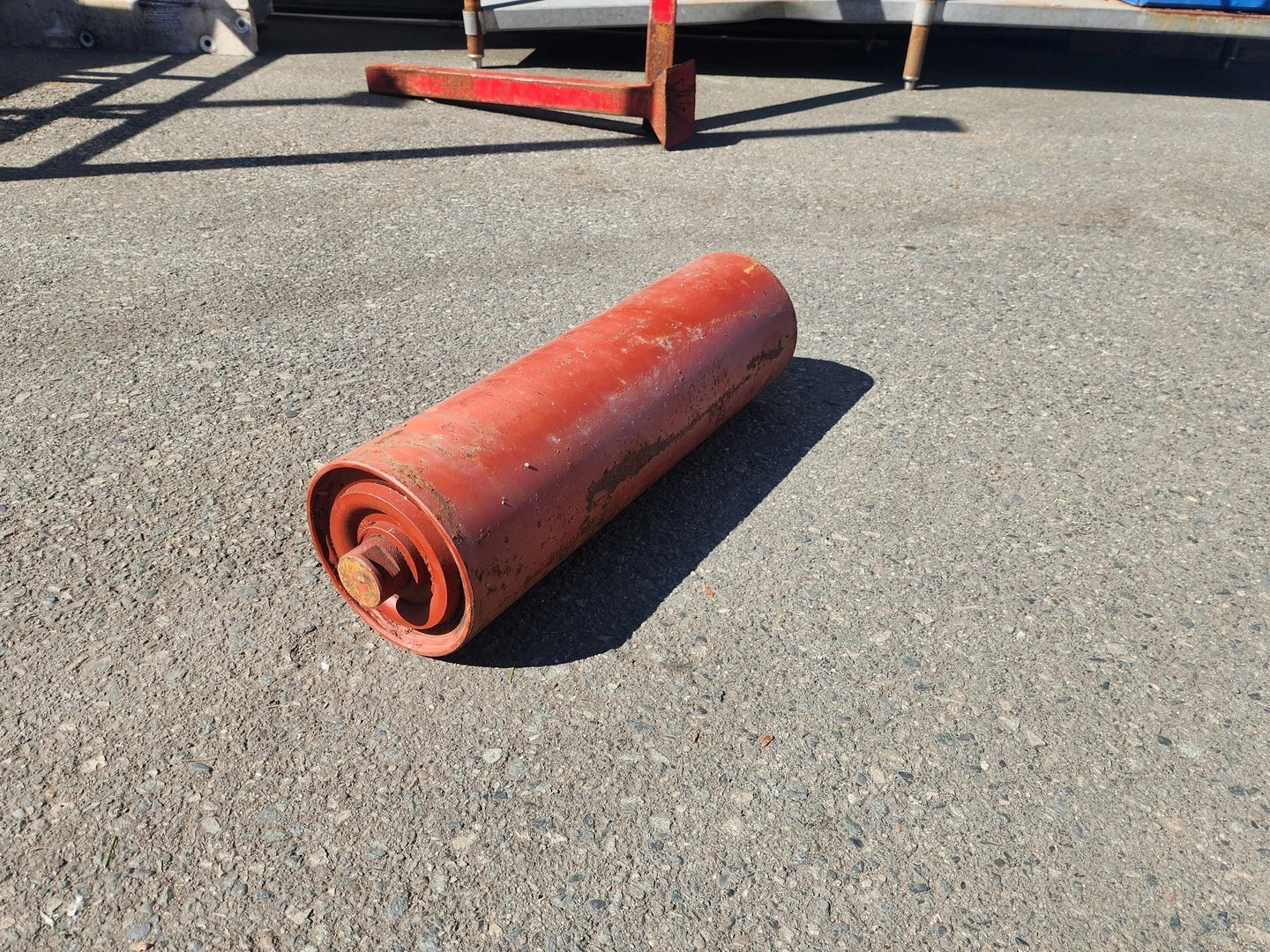 Conveyor Steel Roller SABS 657 Part 3 MTP 19.375" Long x 6" Dia.