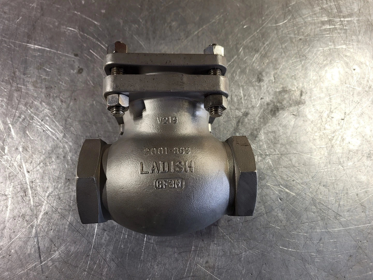 LADISH VALVE 2" Class 150 Stainless Steel Swing Check Valve B16.34