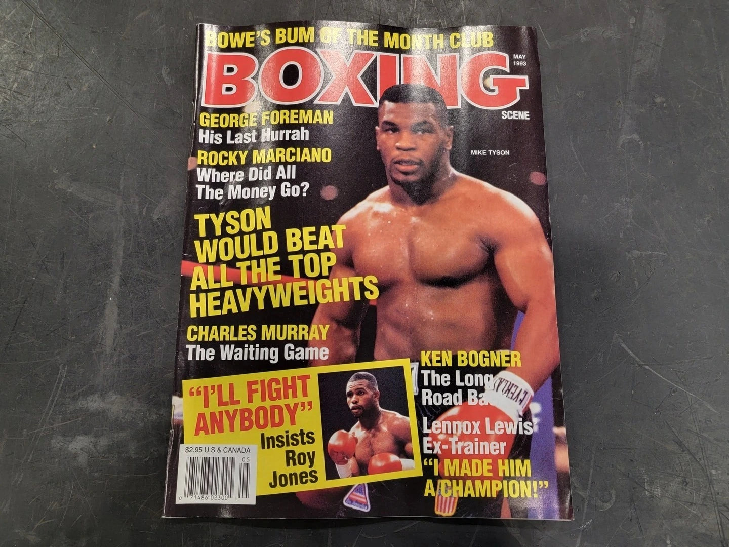 BOXING SCENE May 1993 Magazine Mike Tyson