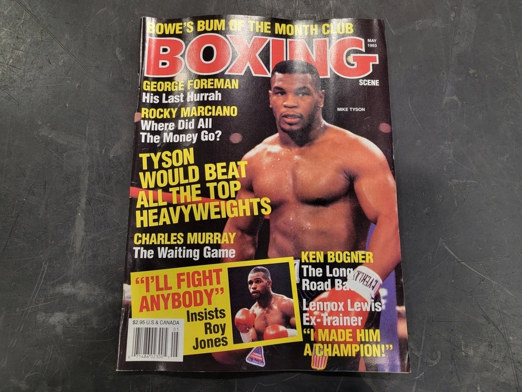 BOXING SCENE May 1993 Magazine Mike Tyson