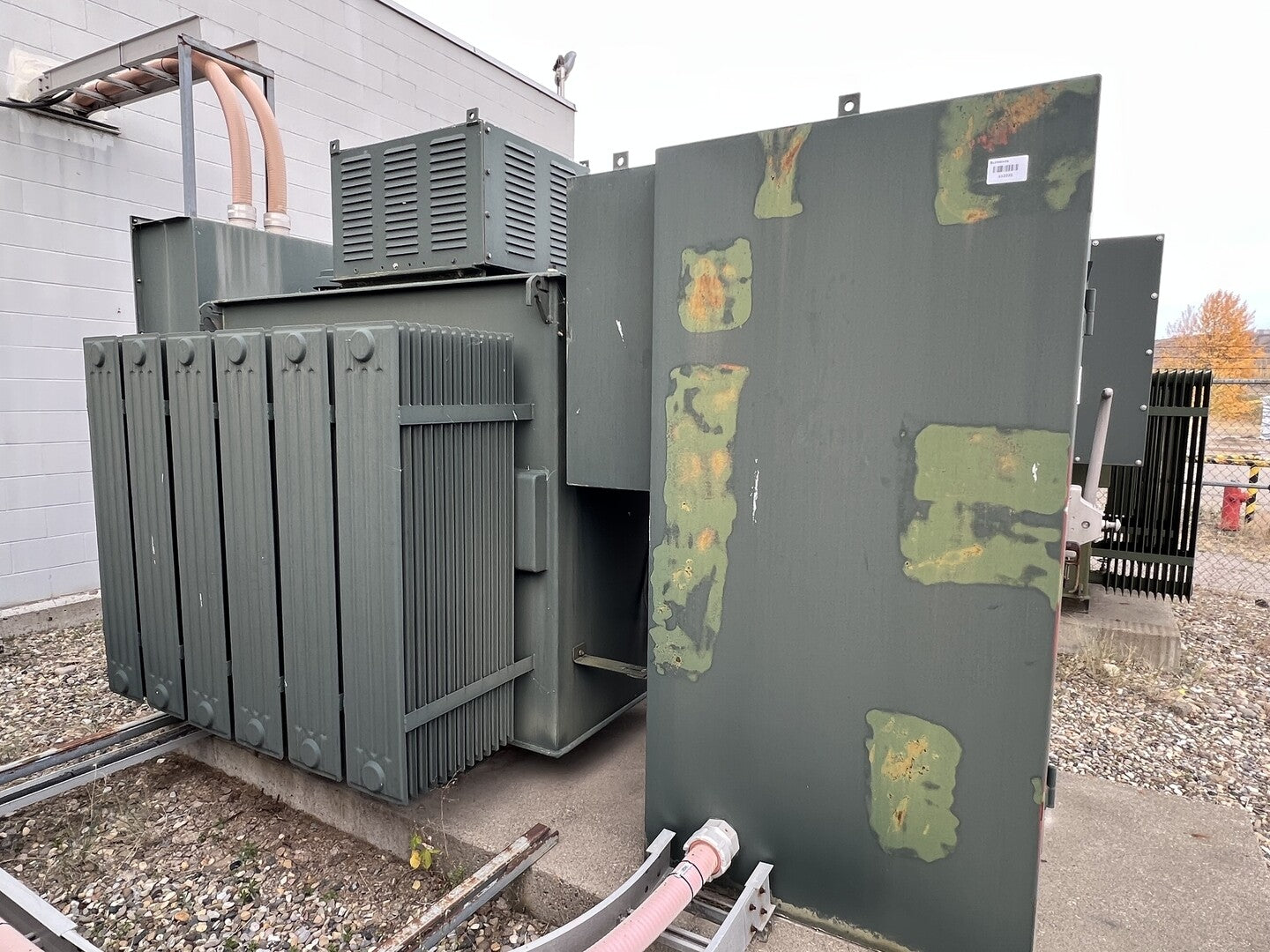 FERRANTI-PACKARD 3000 kVA Oil-Filled ONAN/ONAF Transformer, HV. 13800 ...