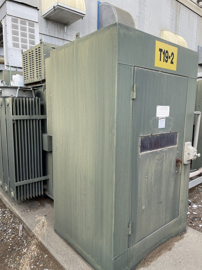 FERRANTI-PACKARD 2000 kVA Oil-Filled ONAN Transformer, HV. 13800, LV ...