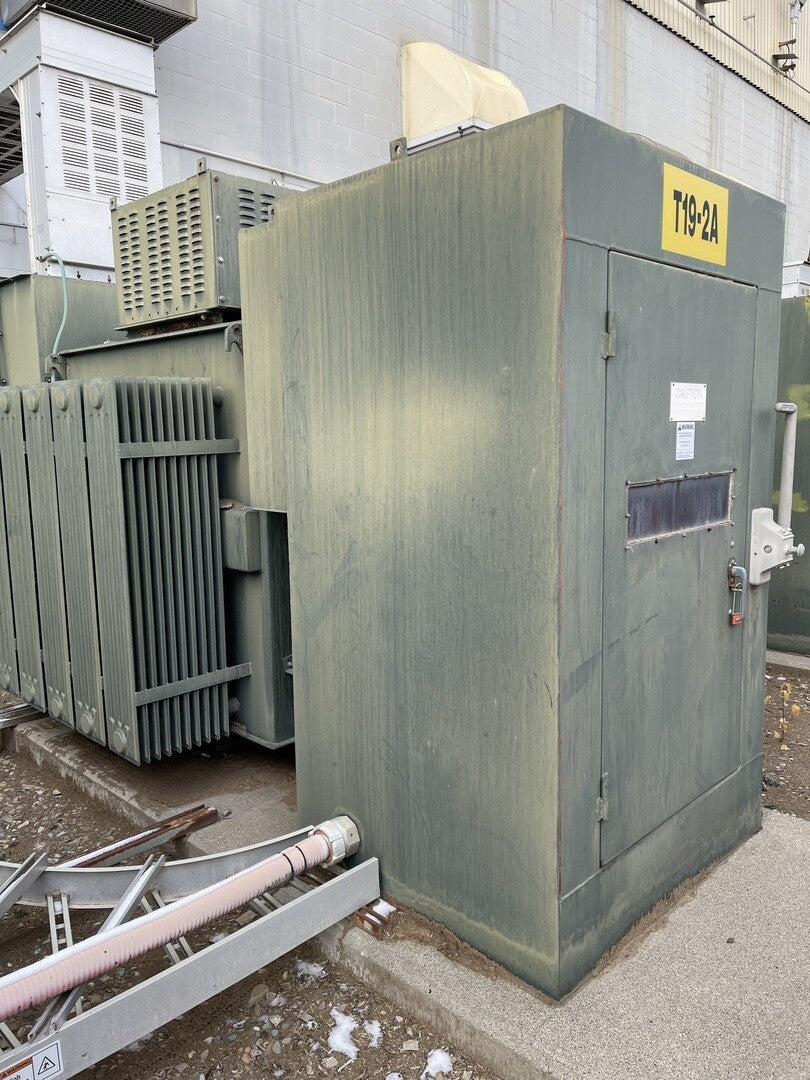 FERRANTI-PACKARD 2000 kVA Oil-Filled ONAN Transformer, HV. 13800, LV ...