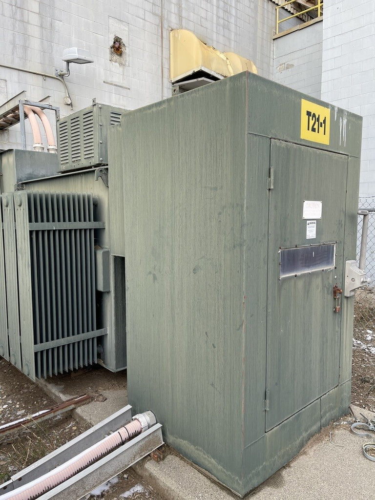 FERRANTI-PACKARD 3000 kVA Oil-Filled ONAN/ONAF Transformer, HV. 13800 ...