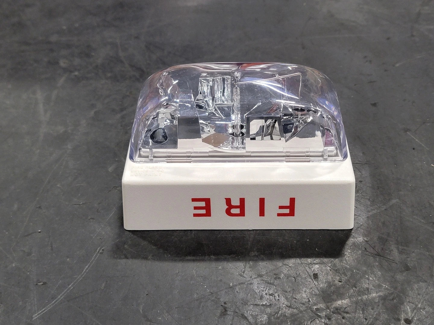 SIMPLEX Multi-Candela Ceiling Mount Addressable Strobe White 4906-9204