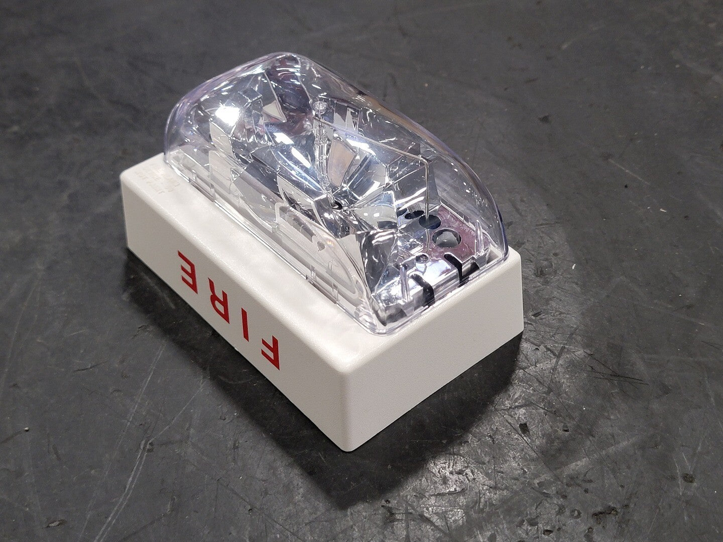 SIMPLEX Multi-Candela Ceiling Mount Addressable Strobe White 4906-9204