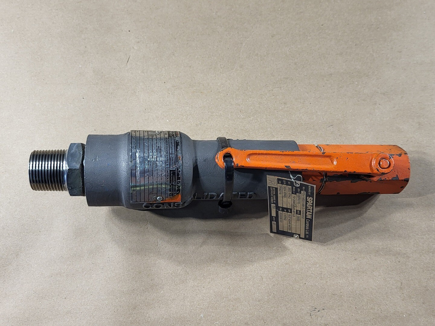 CONSOLIDATED 1" Safety Relief Valve 19126MC-2-H1-MT-LA