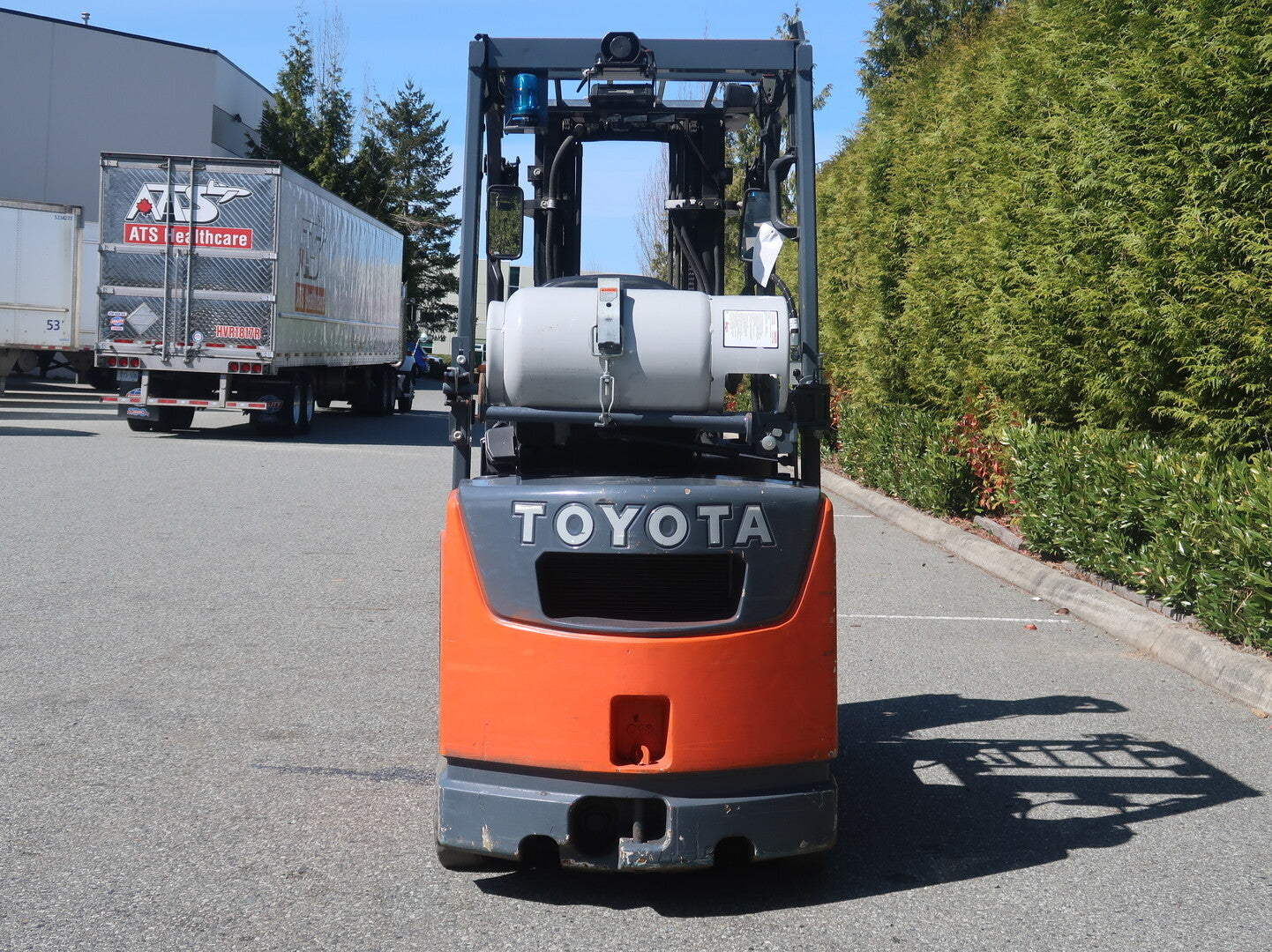 TOYOTA 2017 3500 lb Forklift 8FGCU18