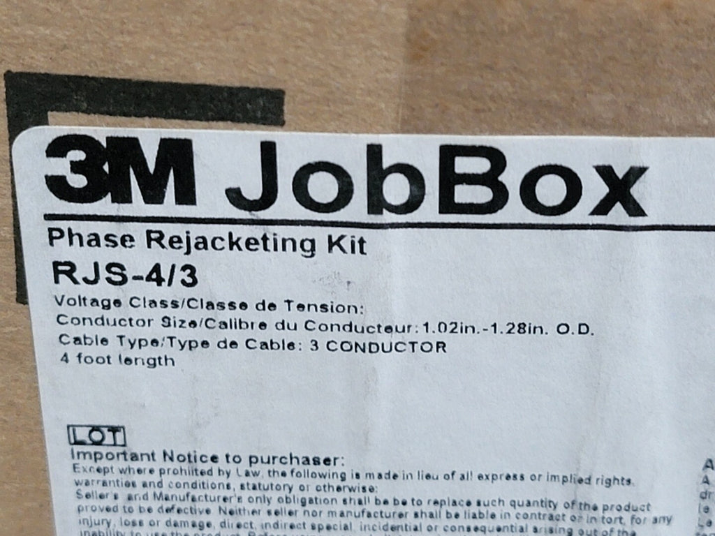 3M Phase Rejacketing Kit RJS-4/3